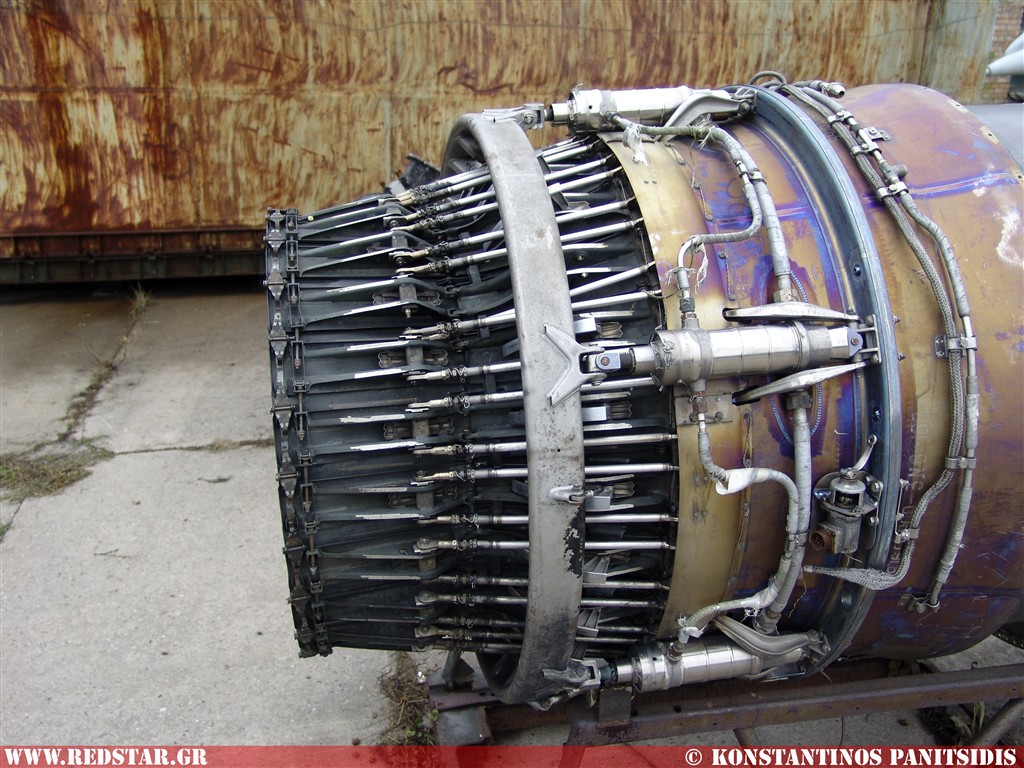 AL-21F Afterburning turbojet engine