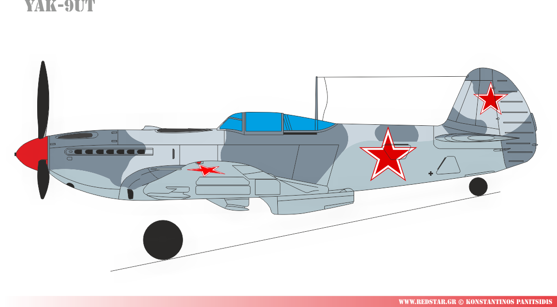 Yak-9UT Attack fighting
