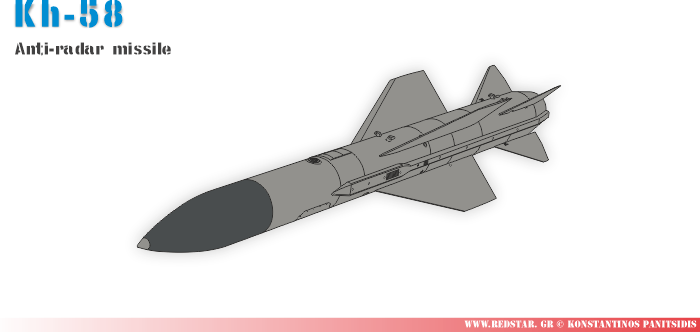 X-58U (Kh-58U) Anti-radiation missile