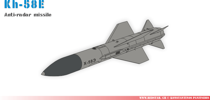 X-58E (Kh-58E) Anti-radar missile